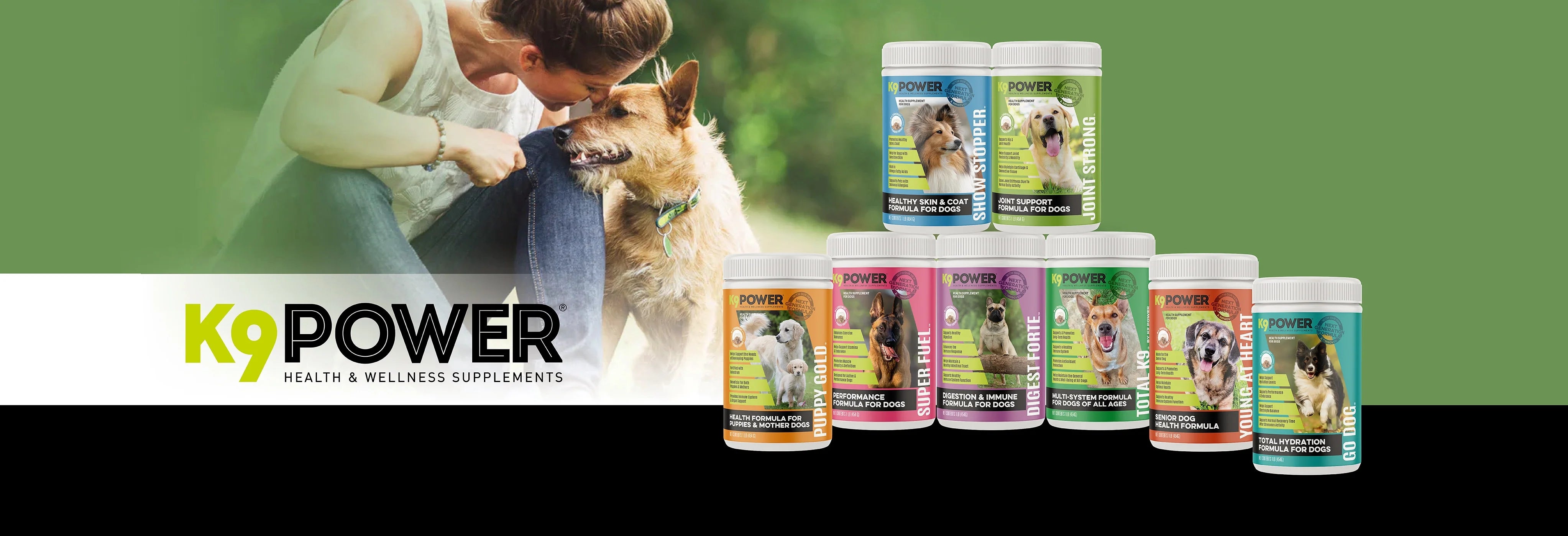 K9 Power | Best Dog Supplements & Health Essential for Dogs